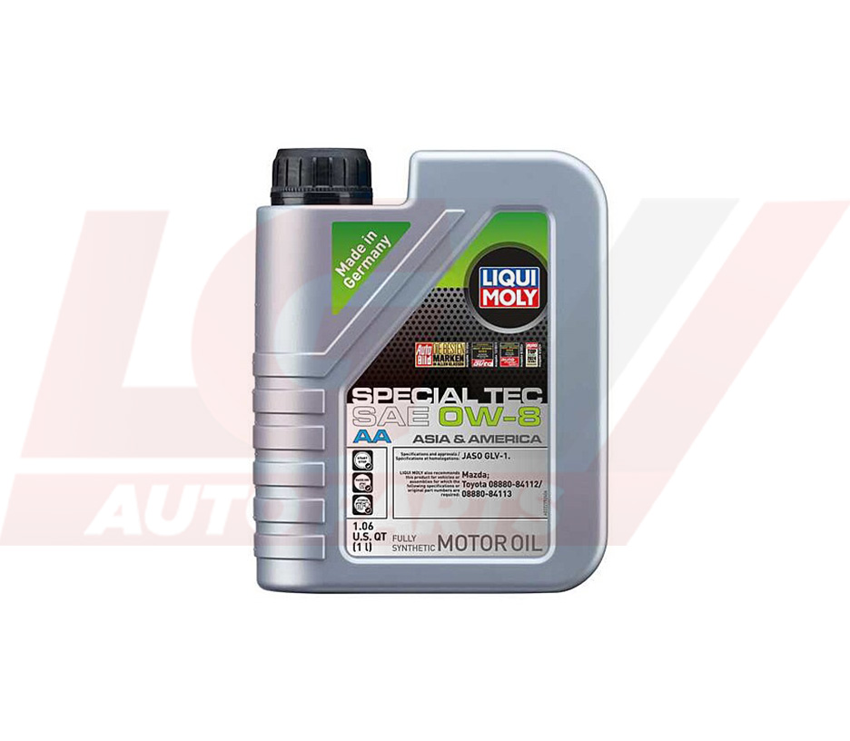 Liqui Moly 0W8 Special Tec AA 1LT - La Gran Vía Auto Parts